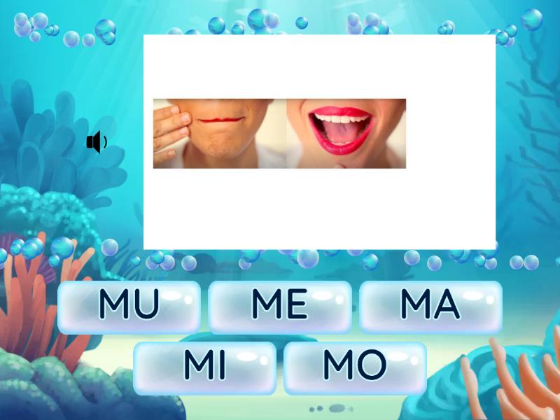 FONEMA M - MULTIGESTOS SÍLABAS - Find the match