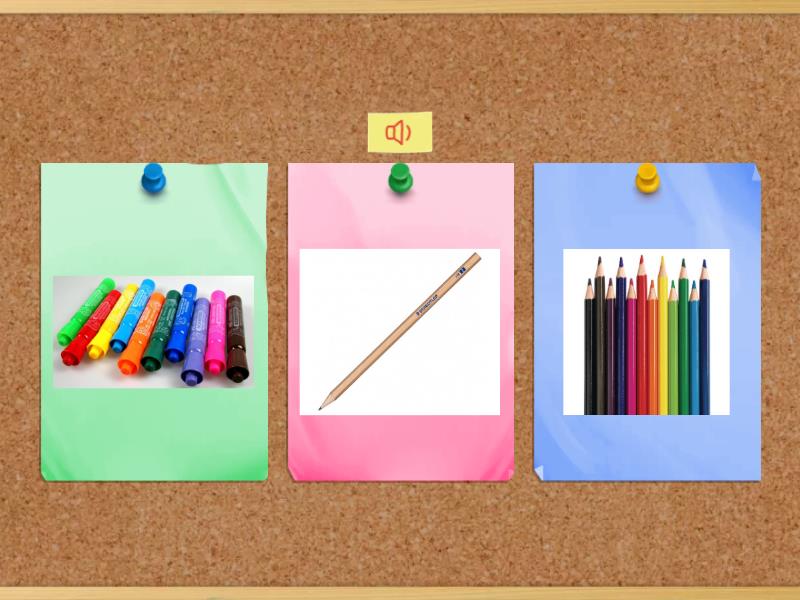 Classroom Objects - Quiz