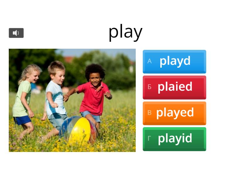 Past Simple Of Regular Verbs Multiple Choice Quiz