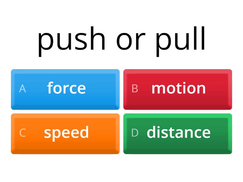 forces - Quiz