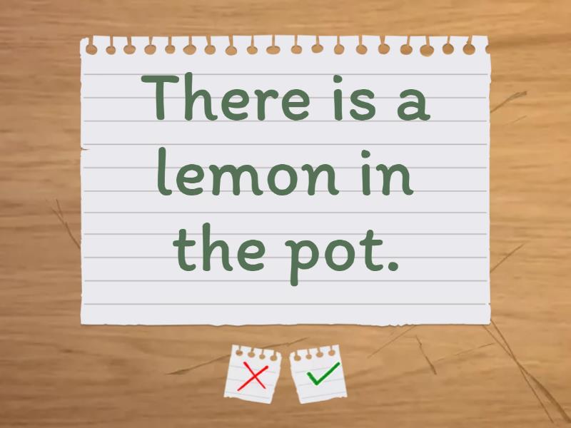 The pot - Flash cards