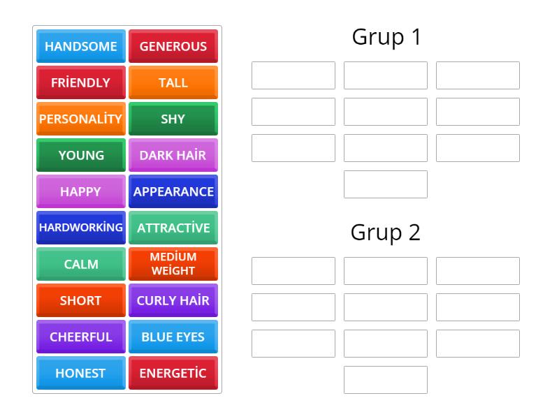 ING - Group sort