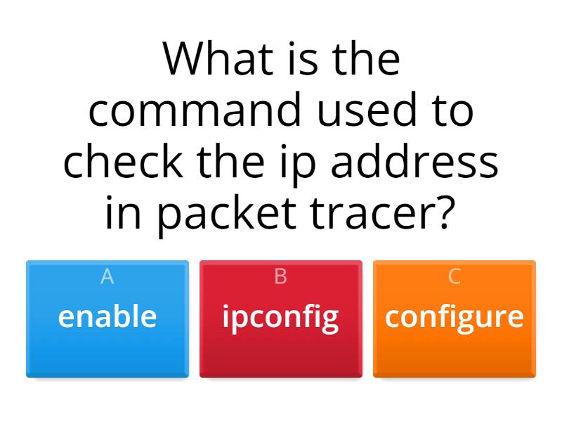 Packet Tracer - Quiz