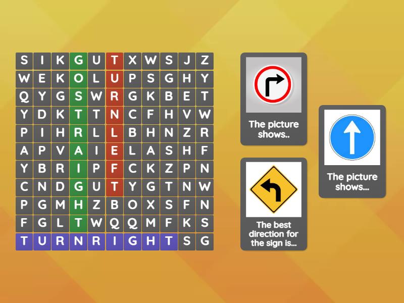 fix Pre test direction - Wordsearch