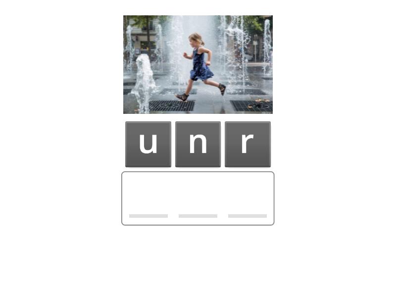 Scrambled words (U4 - 2nd) - Anagram