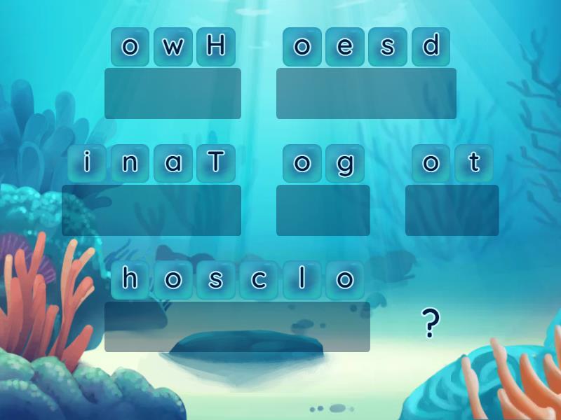 Arrange the scramble words into a correct sentence! (Susunlah kata acak ...