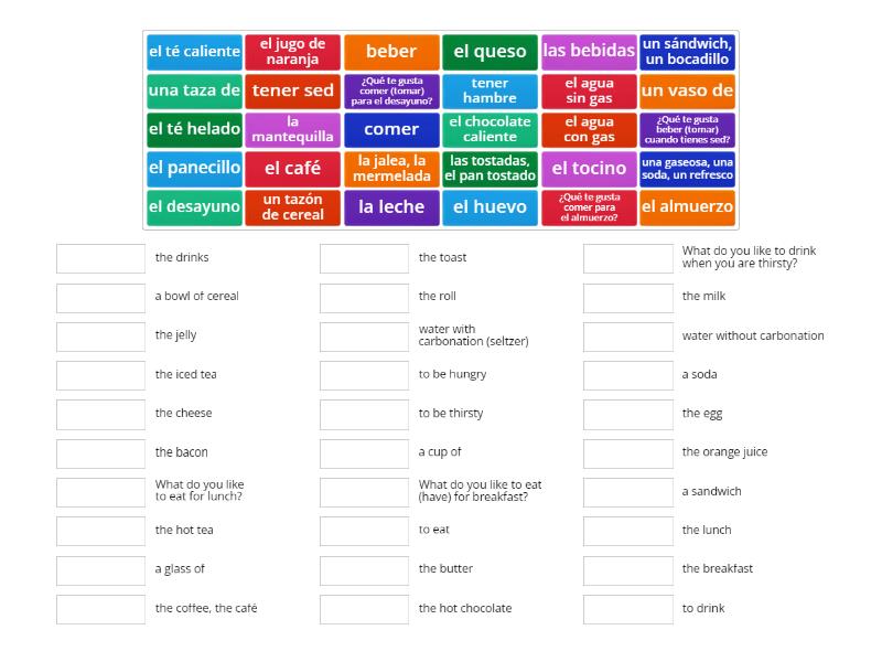Chapter 4 Vocabulary #1-30 - Match up