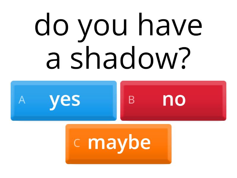 4th grade shadow - Quiz
