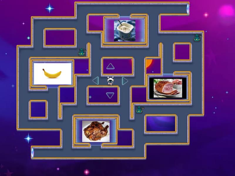 The picnic Food Bugs Team - Maze chase