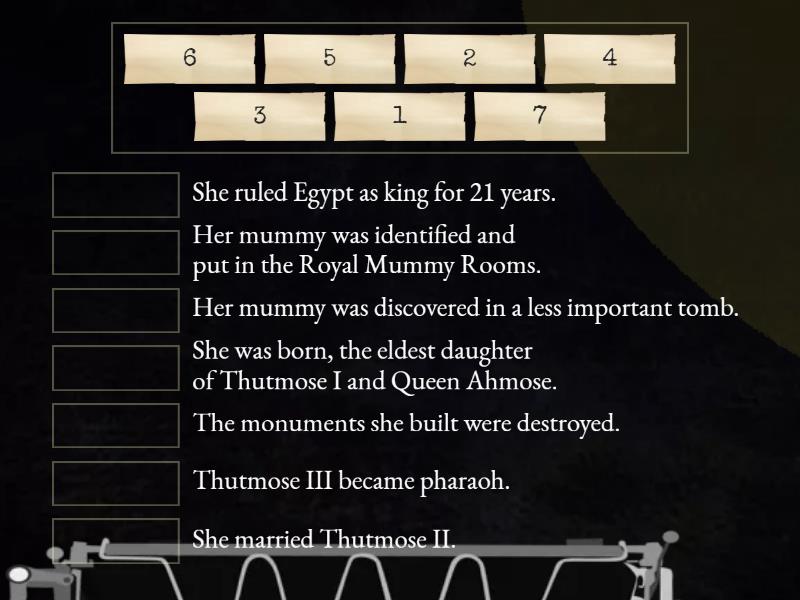 B2.4 - 10C: Guess the order - Match up