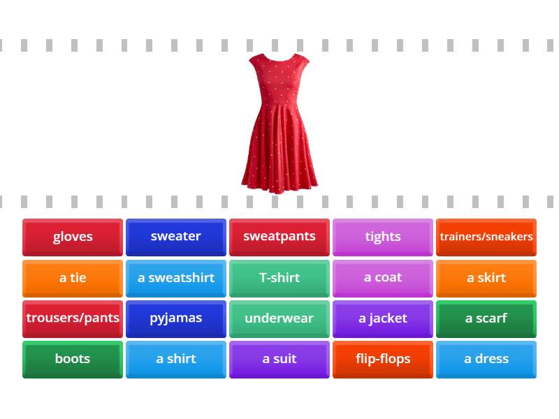Clothes Pre-Intermediate Borys - Find the match