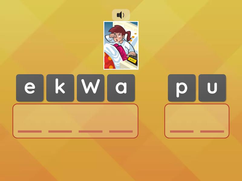 3rd Grade Week 5 Class 1 Do now - Anagram