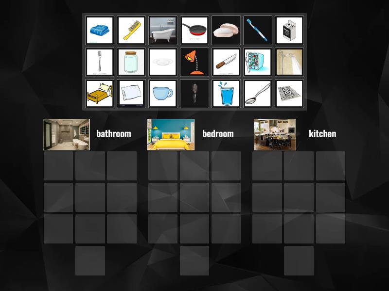 rooms - Group sort