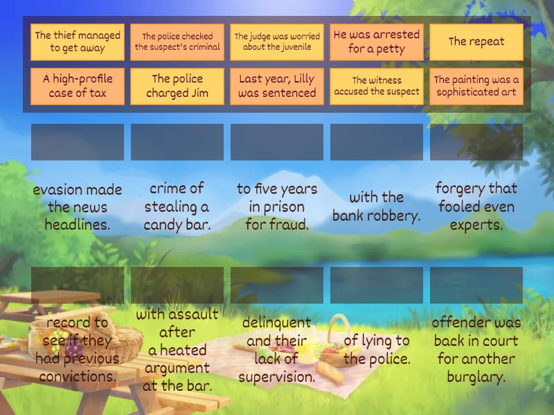 Crime - Advanced Matching - Match up