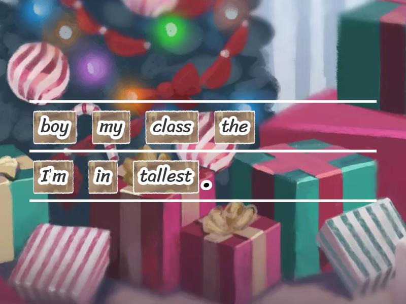 Go getter 3 unit 4.3 Superlative Photocop - Unjumble