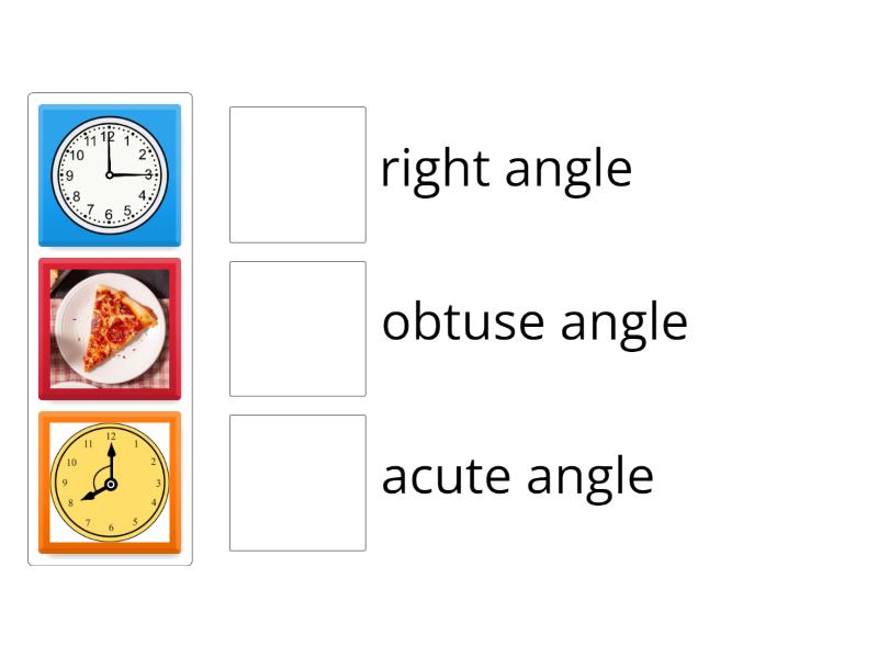 Types of angles - Match up