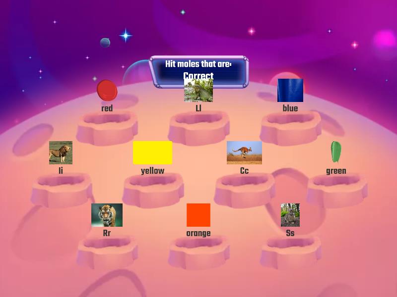 SF0 - word list unit 3 & 5 - Whack-a-mole