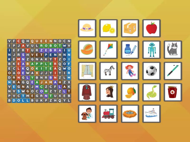 Spotlight 5_starter_ABC words - Wordsearch