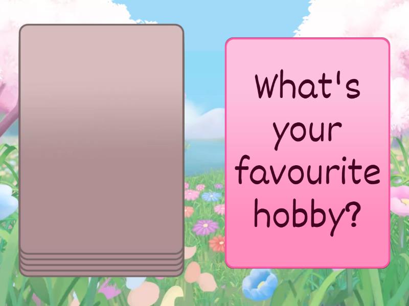 warm up - Speaking cards