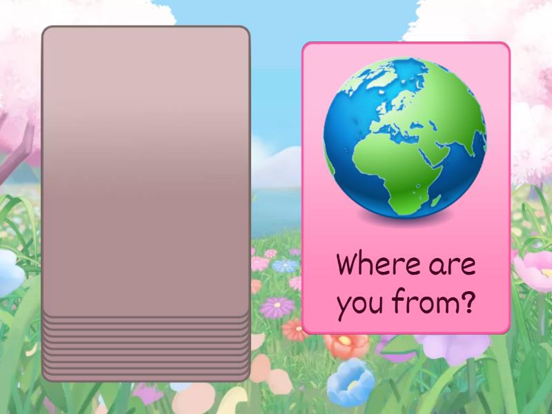 Questions: to be, have/has got? - Speaking cards