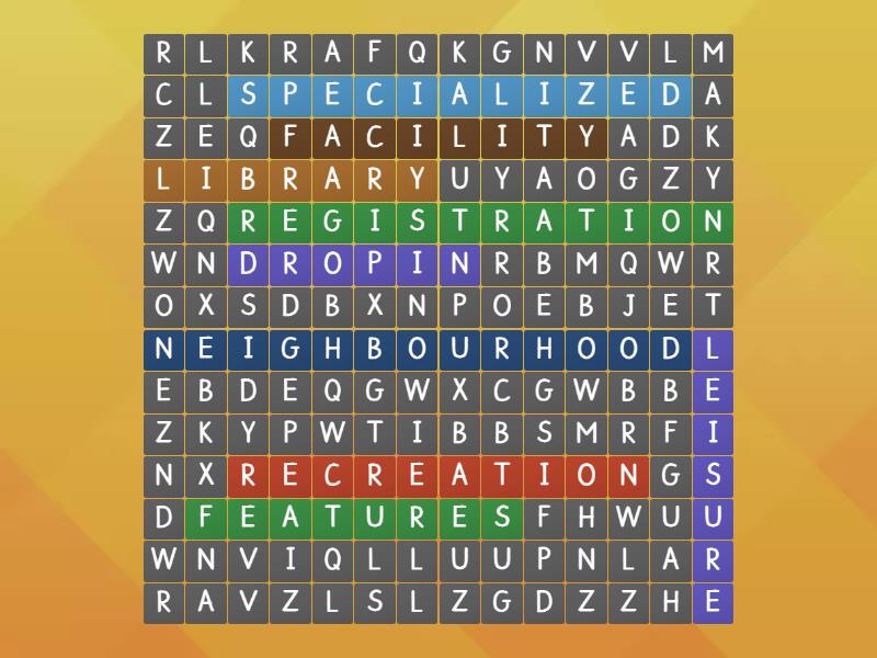 Community Word Search - Wordsearch