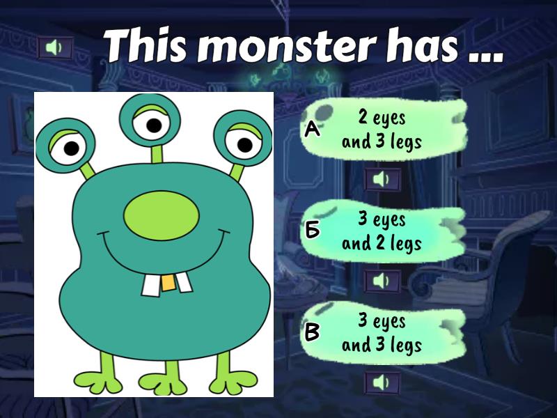 Monster questions - Cuestionario