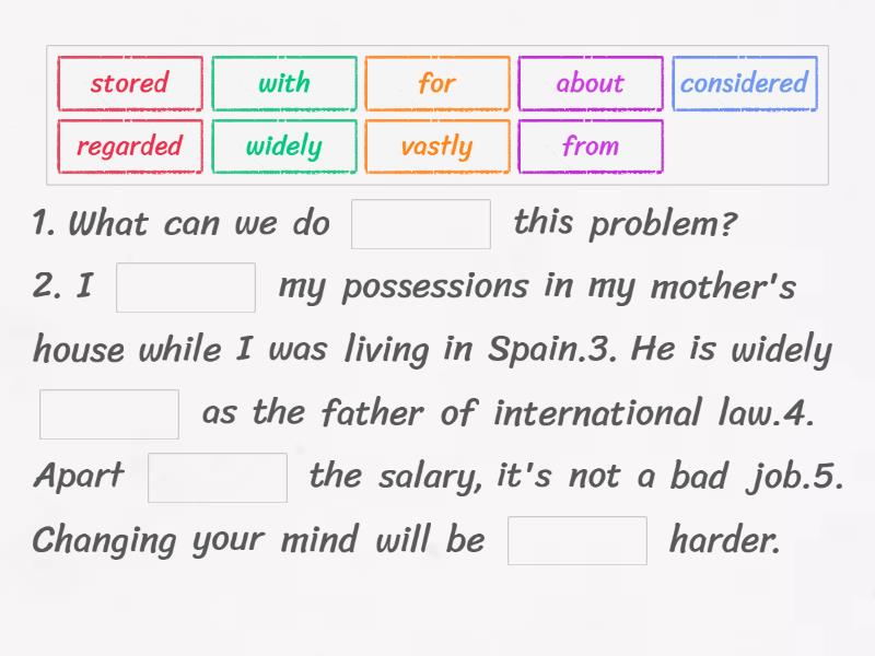 exam trainer B2; use of English - Missing word