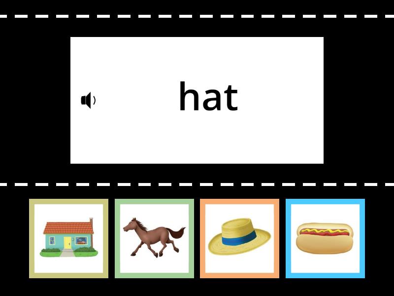 Oxford Phonics Letter Hh - Find the match