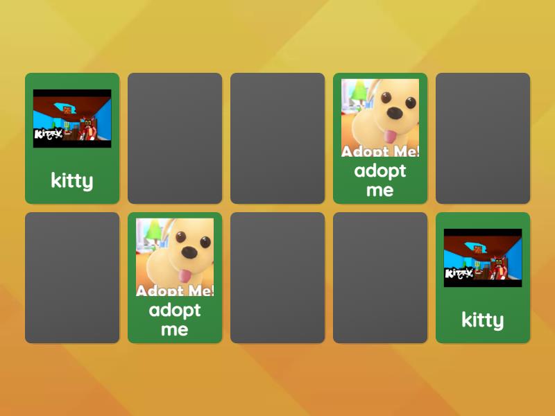 roblox match - Matching pairs