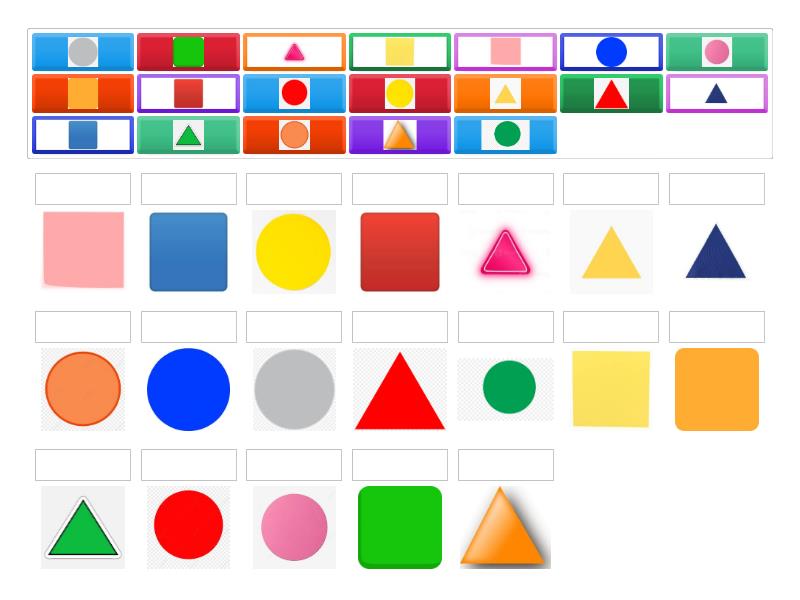 Forme e colori - Match up