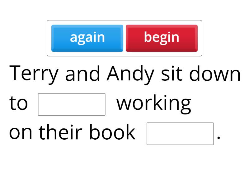 13 Storey Treehouse -Chapter 10 - Complete the sentence