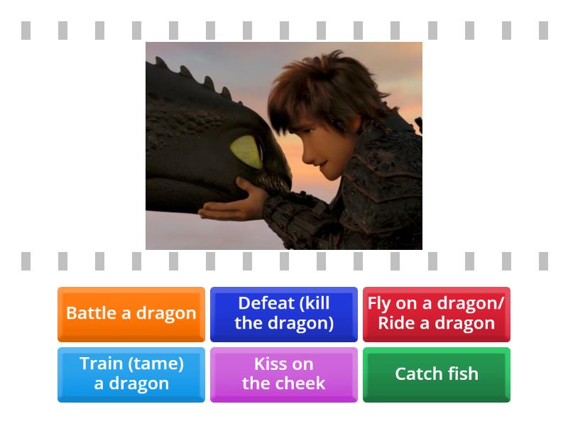 How to Train a Dragon - - Find the match