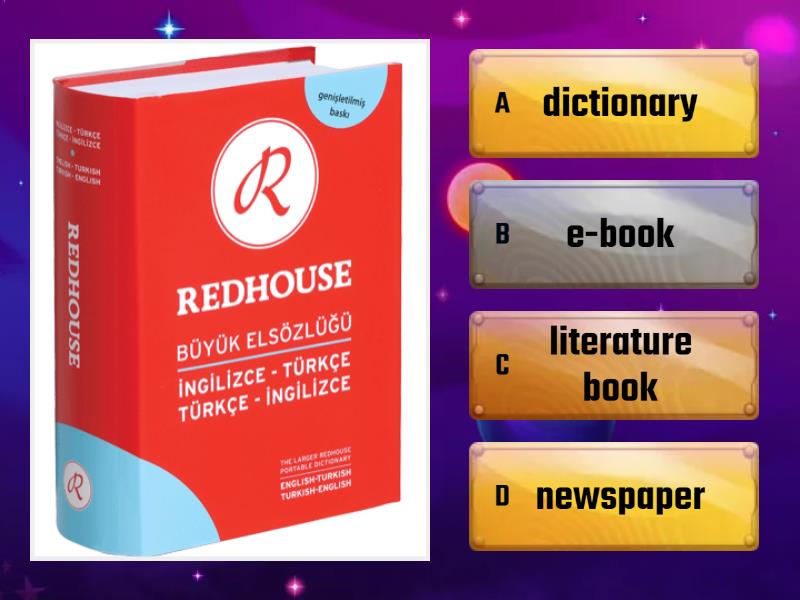 Bookworms activity - Quiz