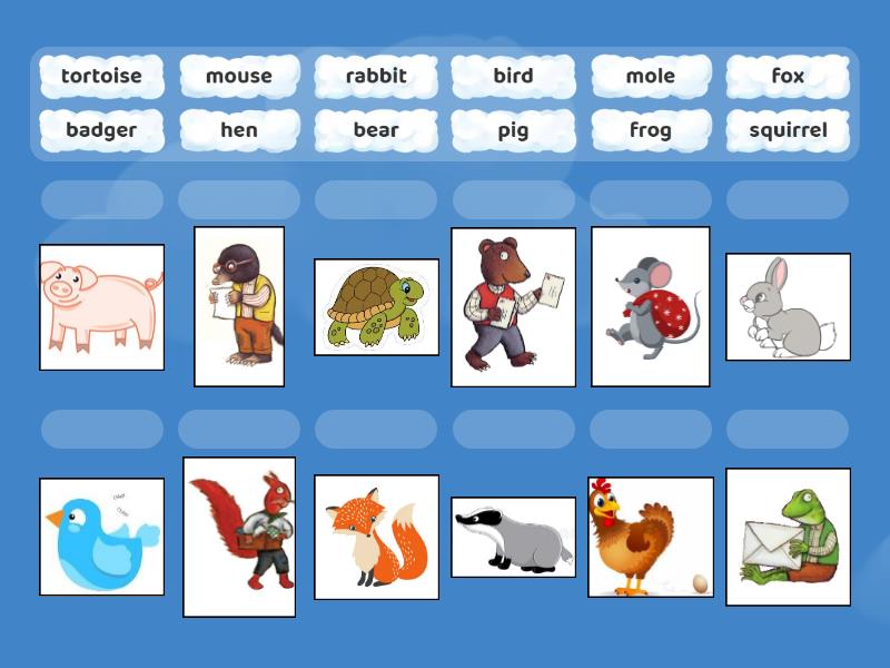 Postman bear Matching - Match up