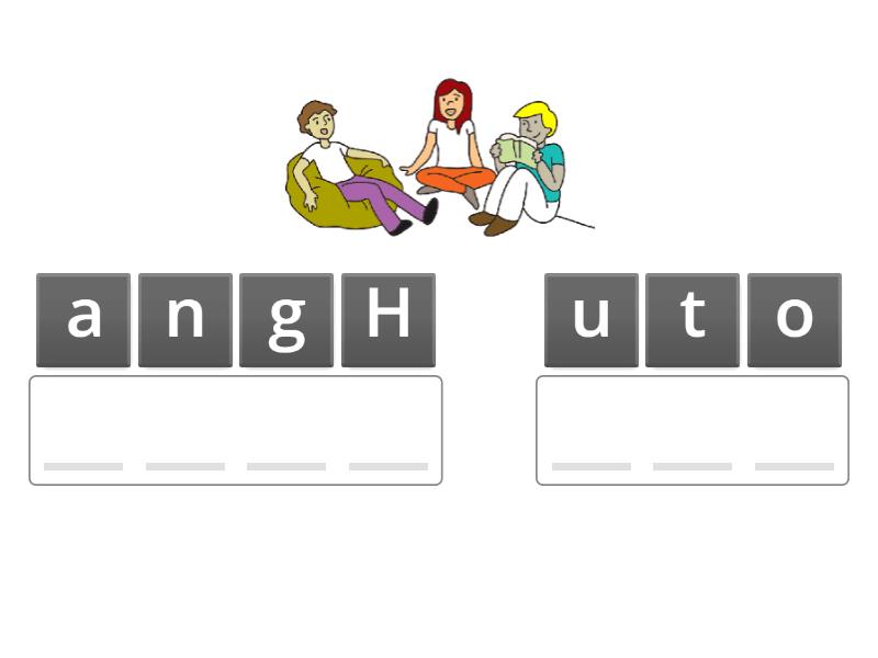 Think class, Unit 6 (lesson 17) - Anagram