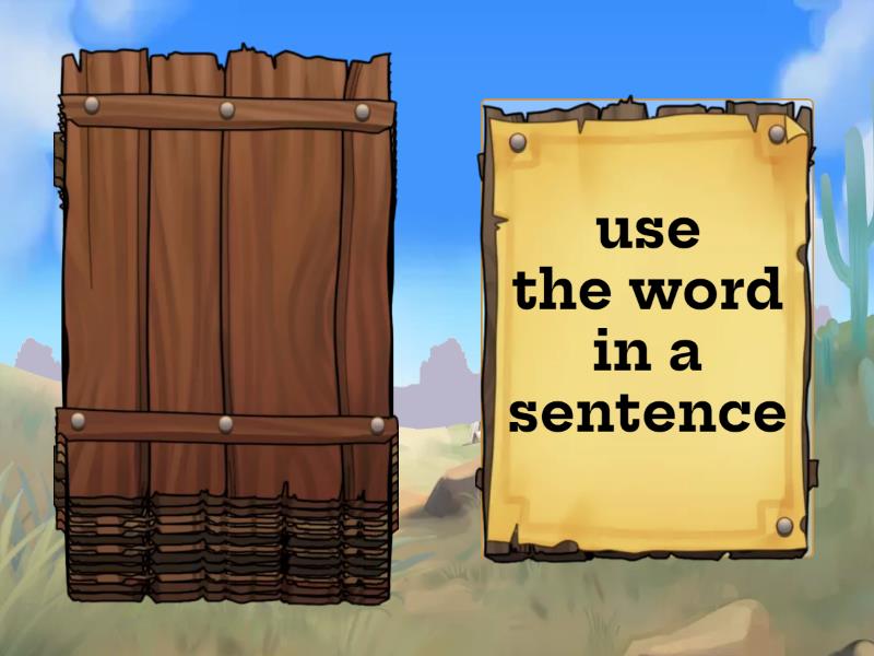 Word flashcard challenge - Speaking cards