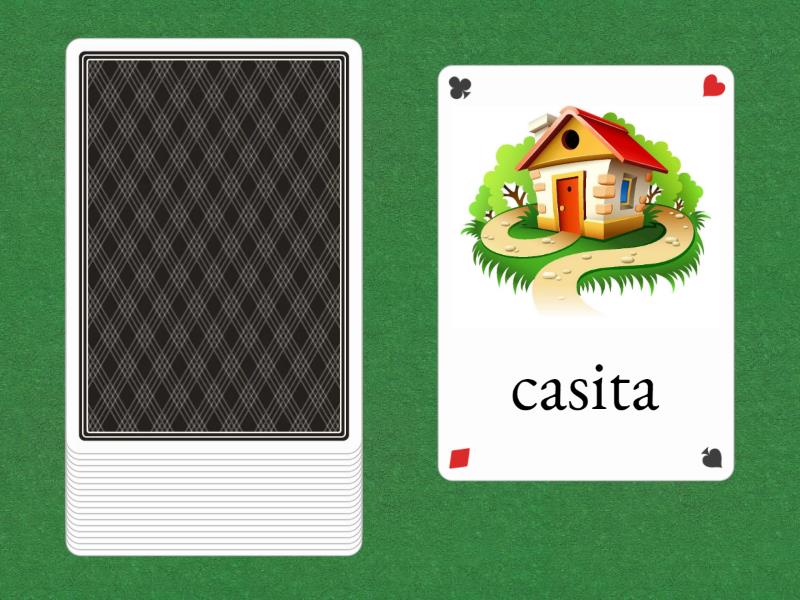Toñita - vocabulario Estrellita - Speaking cards
