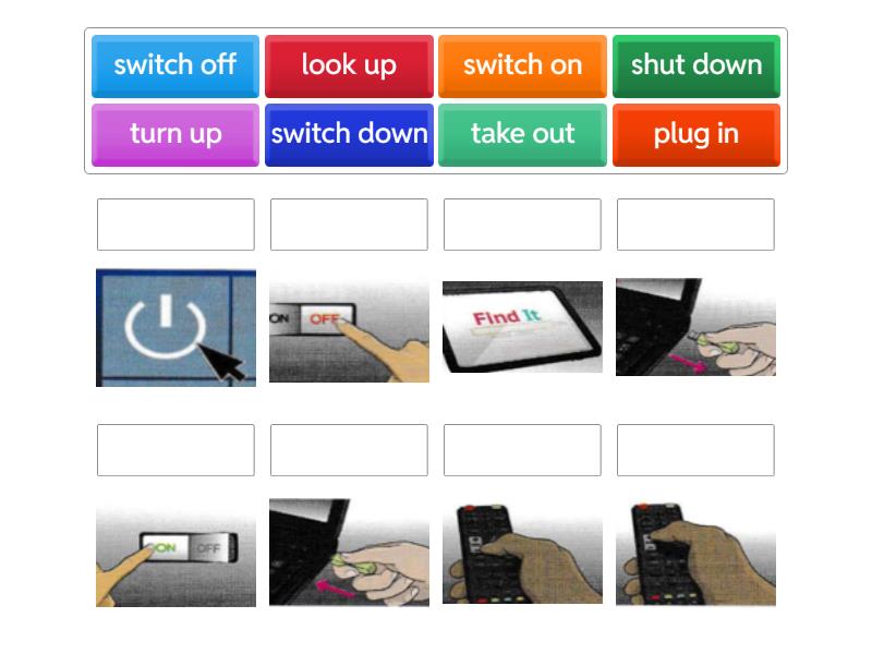 Phrasal Verbs - Match up