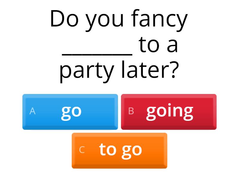 Choose the correct answer - Quiz