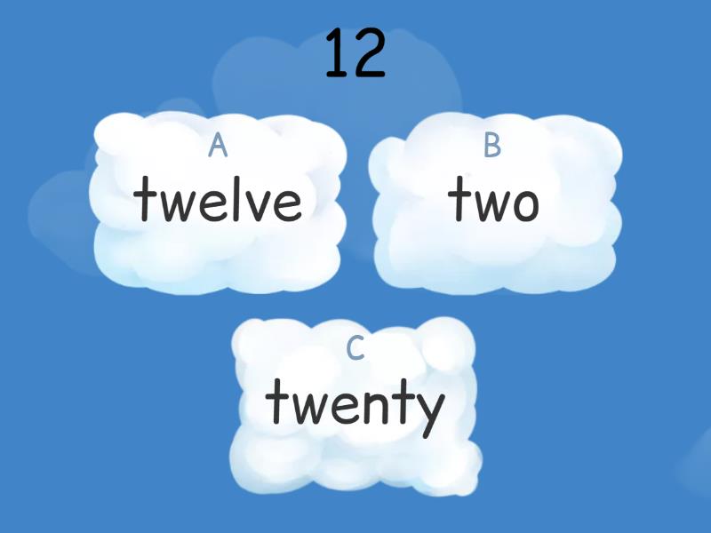 Numbers synonyms - Quiz