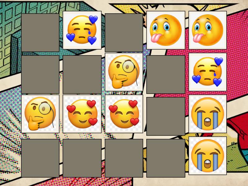 MEMORIA " EMOJI " - Matching pairs