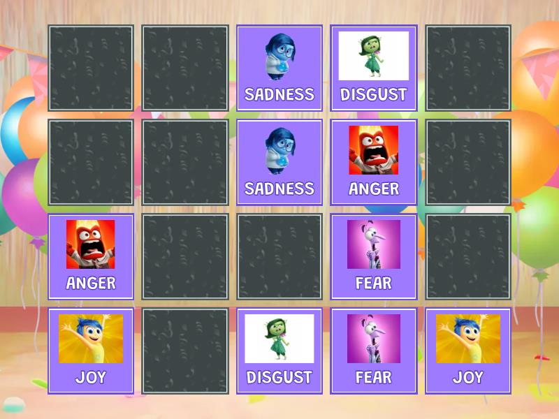 INSIDE OUT - Matching pairs