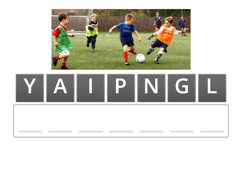 Present Simple and Present Continuous Verbs - Anagram