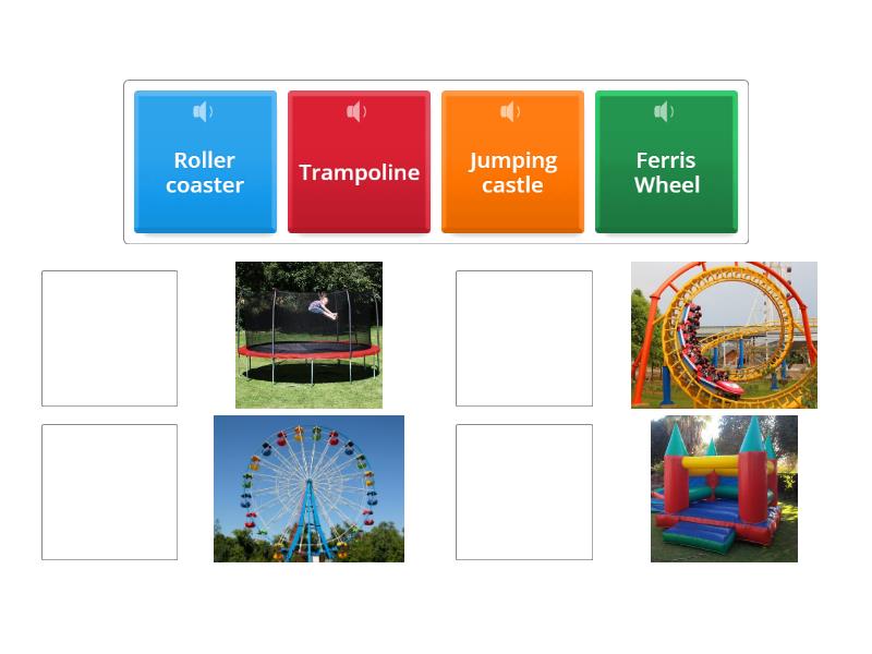 Amusement Park easy - Match up