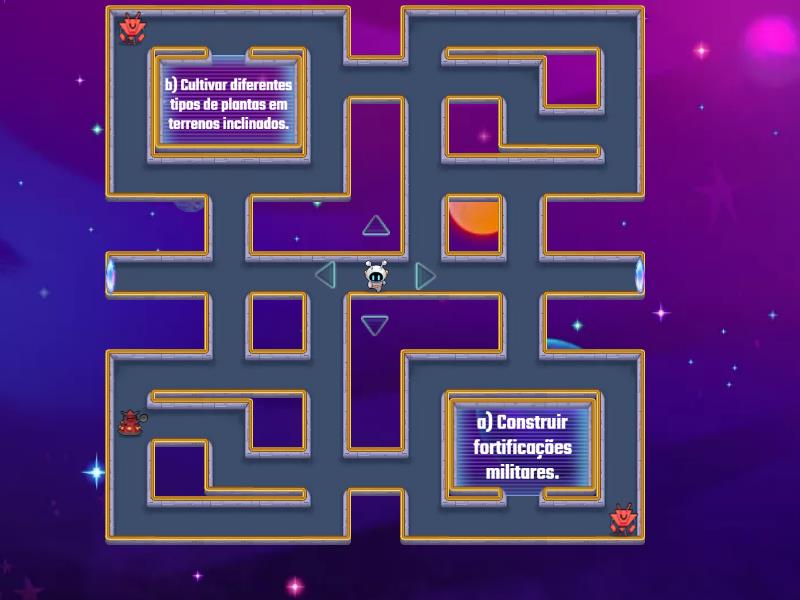 Maia, Astecas e Incas. - Maze chase