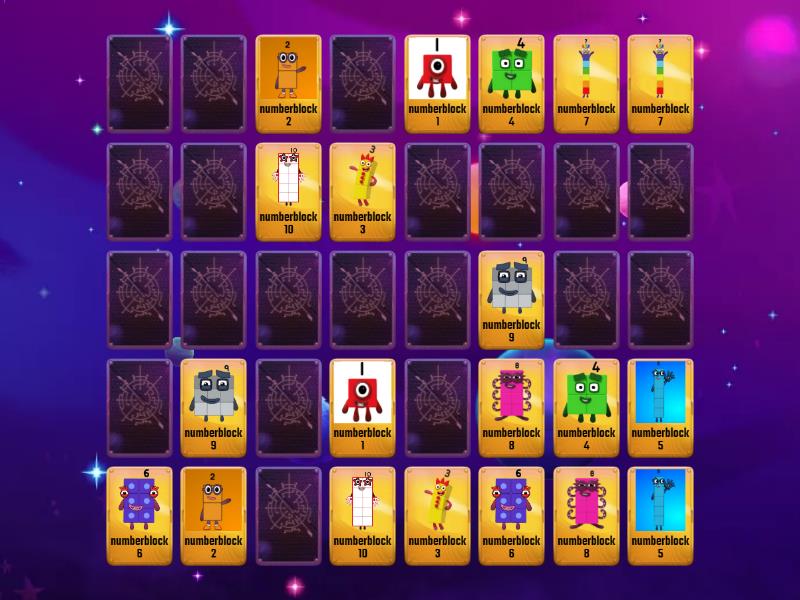 Numberblocks - Combine os pares