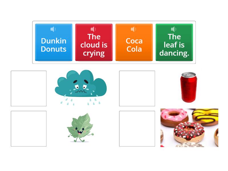 Personification and Alliteration - Match up