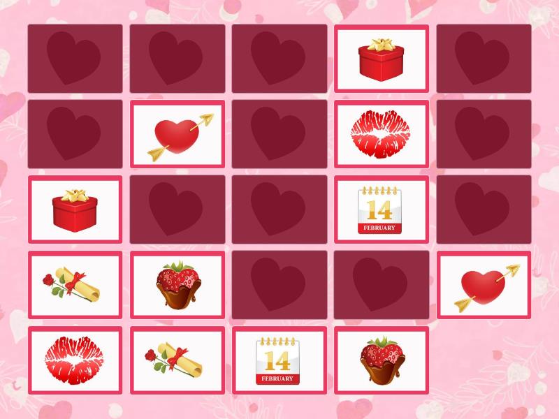 Freaky San Valentin - Matching pairs