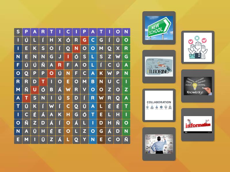 English Project - Wordsearch