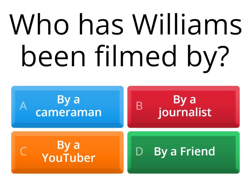 WILLIAMS FORM - Quiz
